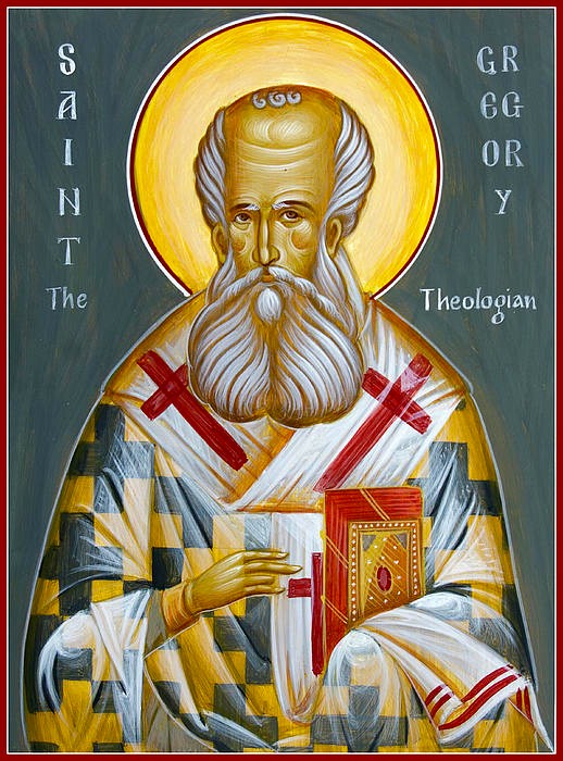 Sf. Ier. Grigorie Teologul, arhiepiscopul Constantinopolului; † Sf. Ier ...